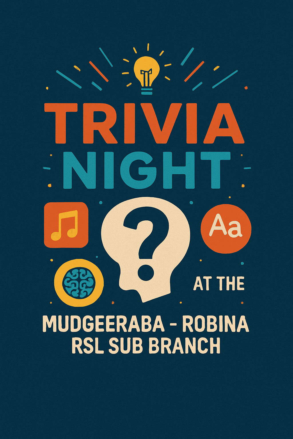 Trivia Night - Mudgeeraba - Robina RSL Sub Branch
